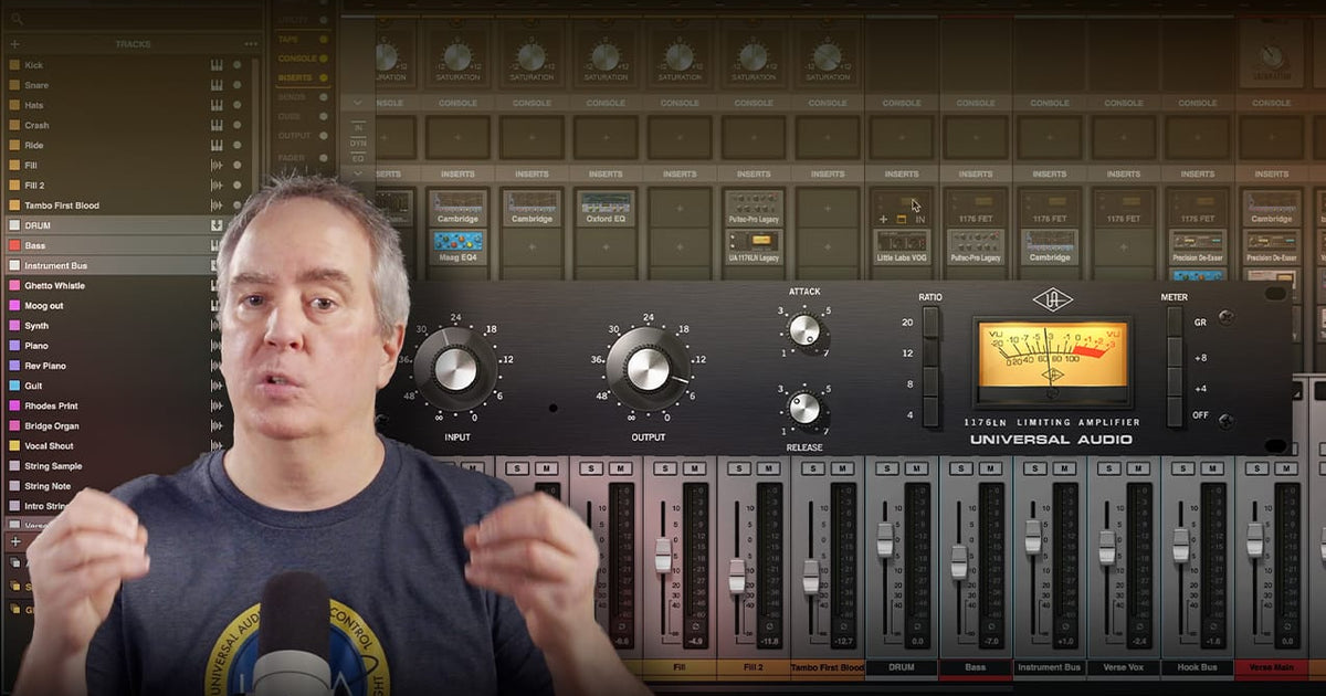 UA 1176 Classic FET Compressor – Universal Audio - Producer Gang | Home ...